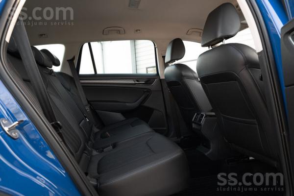 Blue Skoda Kodiaq 2022 in Jelgava, with an engine capacity of 2.00 L and mileage of 137 thousand km for 26050 €, photo 10 on AUTOMOTO.COM.LV