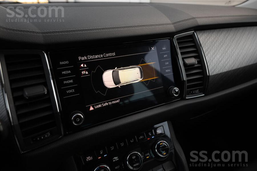 Синий Шкода Kodiaq 2022 в Елгава, объемом двигателя 2.00 л и пробегом 137 тыс. км за 26050 €, фото 14 на AUTOMOTO.COM.LV