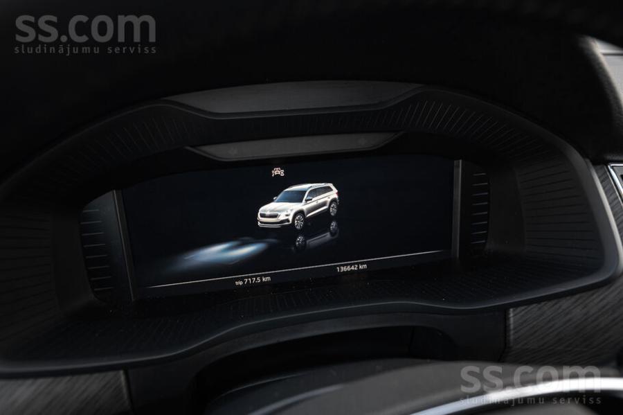 Синий Шкода Kodiaq 2022 в Елгава, объемом двигателя 2.00 л и пробегом 137 тыс. км за 26050 €, фото 17 на AUTOMOTO.COM.LV