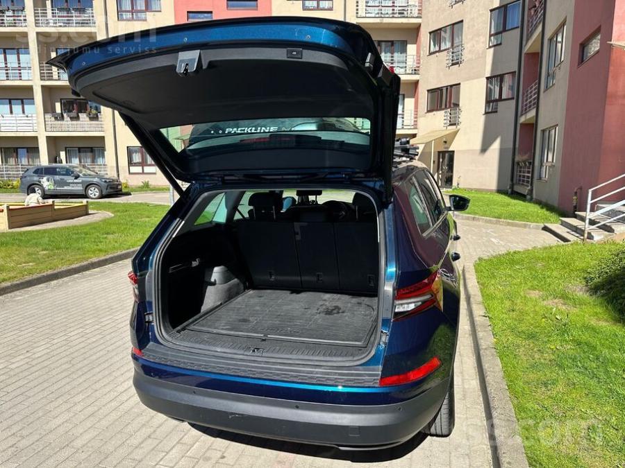 Синий Шкода Kodiaq 2022 в Рига, объемом двигателя 1.50 л и пробегом 65 тыс. км за 23500 €, фото 3 на AUTOMOTO.COM.LV