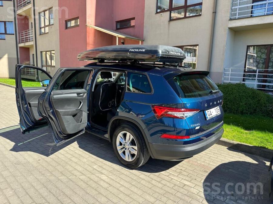 Синий Шкода Kodiaq 2022 в Рига, объемом двигателя 1.50 л и пробегом 65 тыс. км за 23500 €, фото 5 на AUTOMOTO.COM.LV