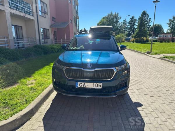 Blue Skoda Kodiaq 2022 in Riga, with an engine capacity of 1.50 L and mileage of 65 thousand km for 23500 €, photo 6 on AUTOMOTO.COM.LV