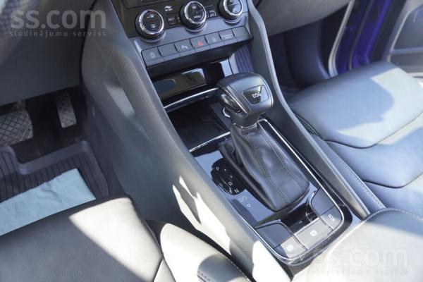 Blue Skoda Kodiaq 2022 in Riga, with an engine capacity of 2.00 L and mileage of 57 thousand km for 27000 €, photo 6 on AUTOMOTO.COM.LV
