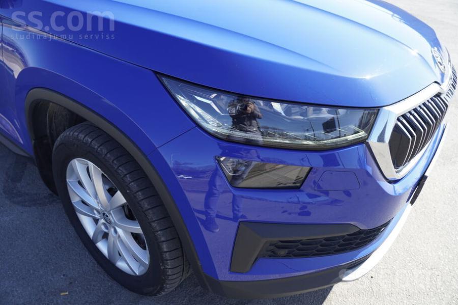Синий Шкода Kodiaq 2022 в Рига, объемом двигателя 2.00 л и пробегом 57 тыс. км за 27000 €, фото 11 на AUTOMOTO.COM.LV