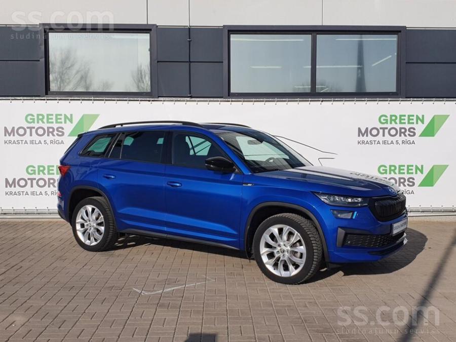 Zils Skoda Kodiaq 2022 Rīga, ar dzinēja tilpumu 2.00 L un nobraukumu 71 tūkst. km par 32500 €, foto 3 vietnē AUTOMOTO.COM.LV