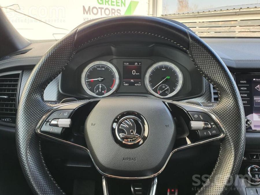 Zils Skoda Kodiaq 2022 Rīga, ar dzinēja tilpumu 2.00 L un nobraukumu 71 tūkst. km par 32500 €, foto 14 vietnē AUTOMOTO.COM.LV