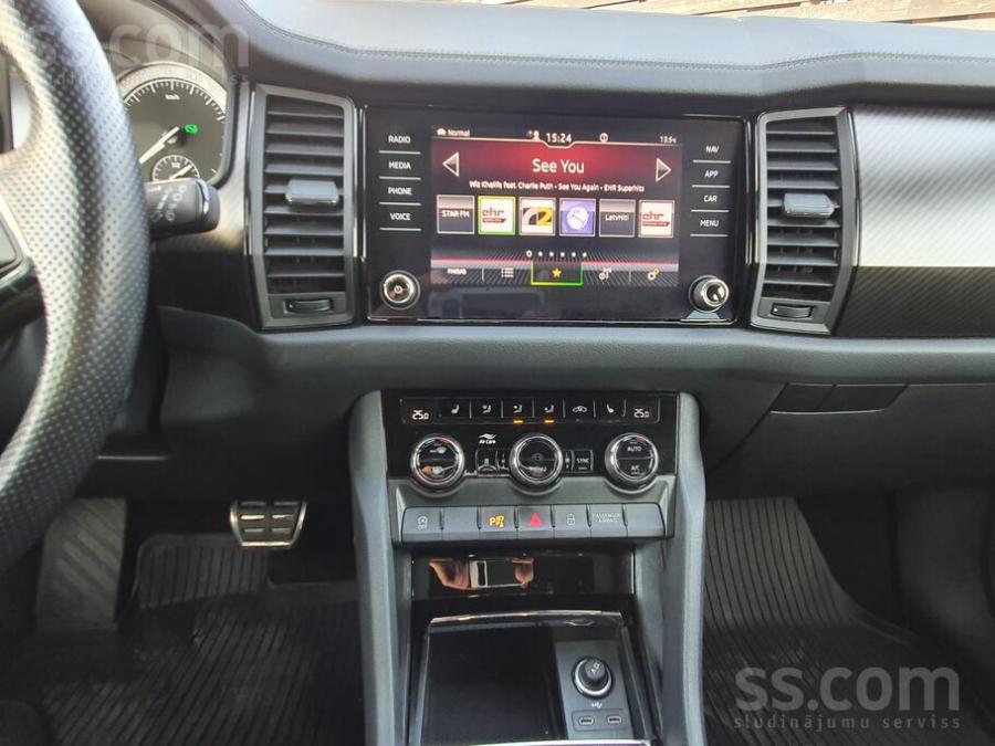 Zils Skoda Kodiaq 2022 Rīga, ar dzinēja tilpumu 2.00 L un nobraukumu 71 tūkst. km par 32500 €, foto 16 vietnē AUTOMOTO.COM.LV