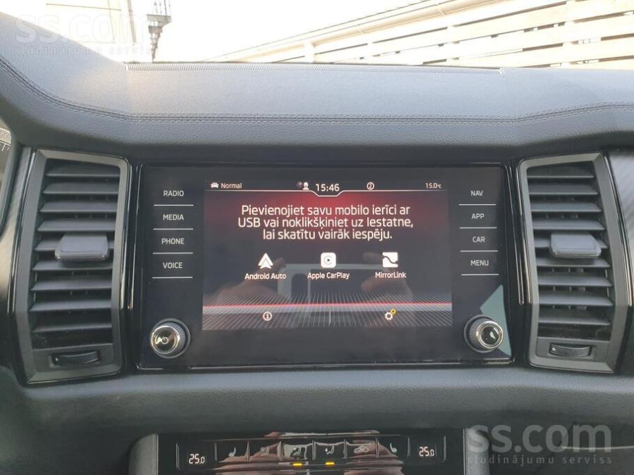 Zils Skoda Kodiaq 2022 Rīga, ar dzinēja tilpumu 2.00 L un nobraukumu 71 tūkst. km par 32500 €, foto 18 vietnē AUTOMOTO.COM.LV