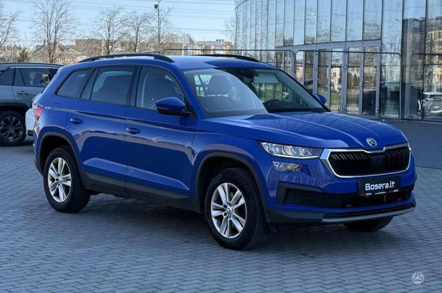 Zils Skoda Kodiaq 2022 Viļņa, ar dzinēja tilpumu 1.97 L un nobraukumu 151 tūkst. km par 19990 €, foto 1 vietnē AUTOMOTO.COM.LV