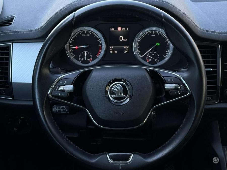 Zils Skoda Kodiaq 2022 Viļņa, ar dzinēja tilpumu 1.97 L un nobraukumu 151 tūkst. km par 19990 €, foto 25 vietnē AUTOMOTO.COM.LV