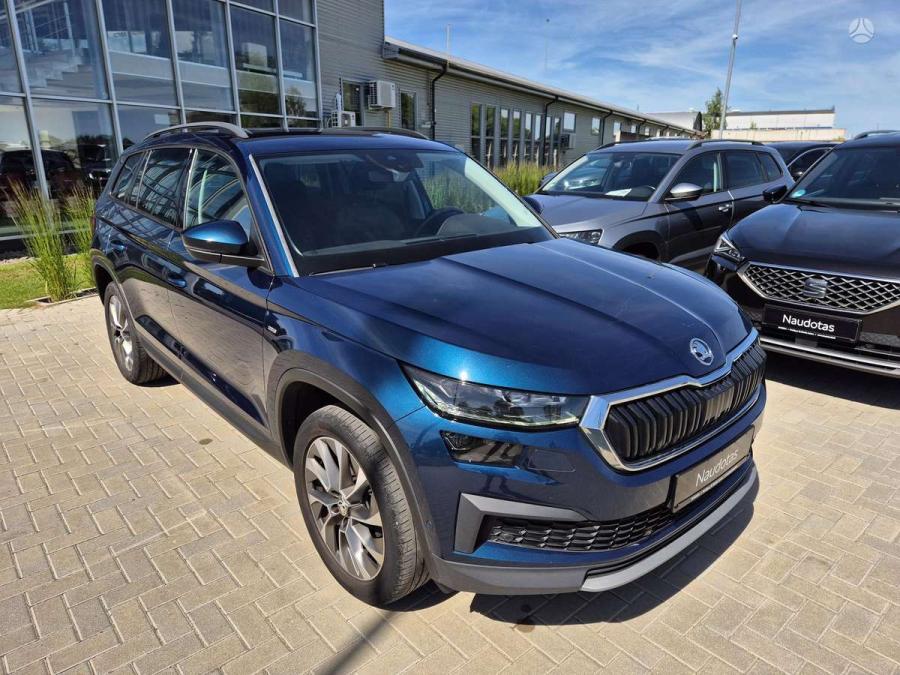 Zils Skoda Kodiaq 2022 Šauļi, ar dzinēja tilpumu 1.97 L un nobraukumu 164 tūkst. km par 22900 €, foto 3 vietnē AUTOMOTO.COM.LV