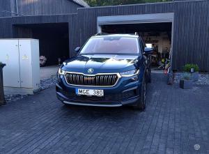 Синий Шкода Kodiaq 2022 в Вильнюс, объемом двигателя 1.97 л и пробегом 76 тыс. км за 27500 €, фото 4 на AUTOMOTO.COM.LV