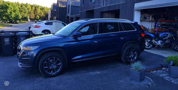 Синий Шкода Kodiaq 2022 в Вильнюс, объемом двигателя 1.97 л и пробегом 76 тыс. км за 27500 €, фото 8 на AUTOMOTO.COM.LV