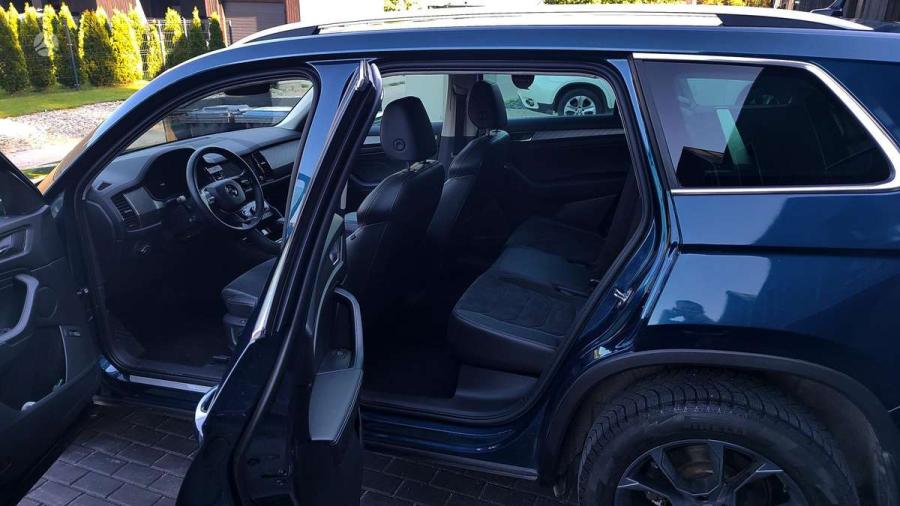 Синий Шкода Kodiaq 2022 в Вильнюс, объемом двигателя 1.97 л и пробегом 76 тыс. км за 27500 €, фото 10 на AUTOMOTO.COM.LV
