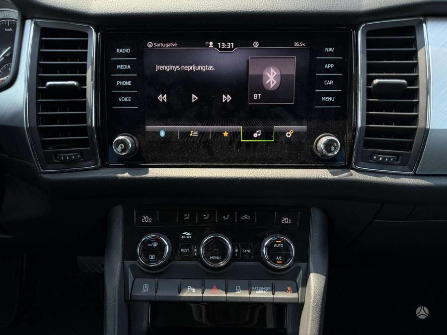 Синий Шкода Kodiaq 2022 в Вильнюс, объемом двигателя 1.97 л и пробегом 151 тыс. км за 19990 €, фото 29 на AUTOMOTO.COM.LV