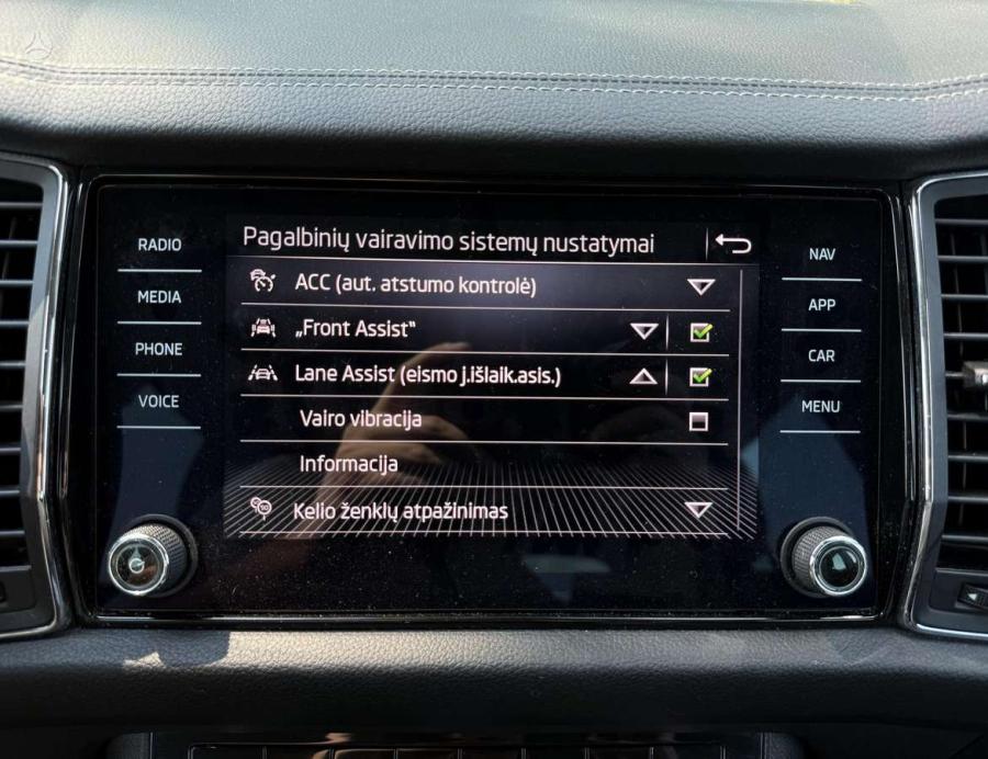 Синий Шкода Kodiaq 2022 в Вильнюс, объемом двигателя 1.97 л и пробегом 151 тыс. км за 19990 €, фото 34 на AUTOMOTO.COM.LV