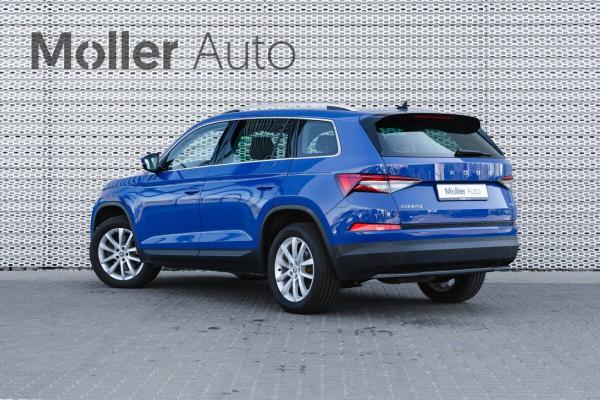 Blue Skoda Kodiaq 2022 in Marupe, with an engine capacity of 2.00 L and mileage of 147 thousand km for 27850 €, photo 3 on AUTOMOTO.COM.LV