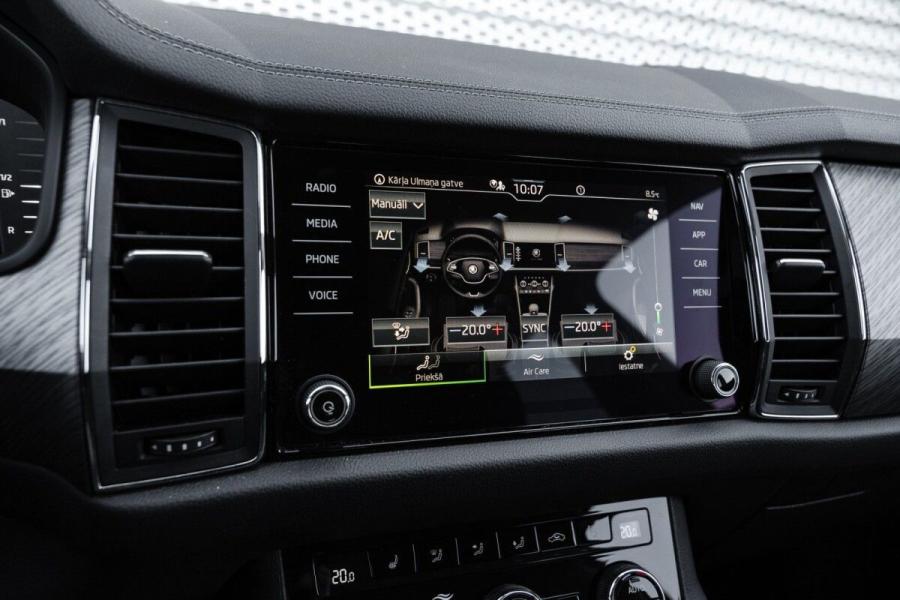 Zils Skoda Kodiaq 2022 Mārupe, ar dzinēja tilpumu 2.00 L un nobraukumu 147 tūkst. km par 27850 €, foto 22 vietnē AUTOMOTO.COM.LV