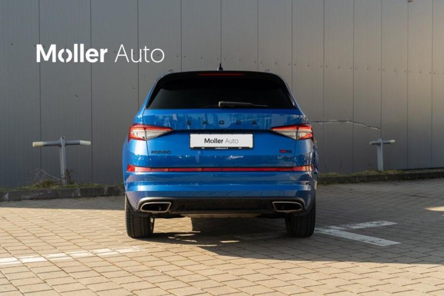 Синий Шкода Kodiaq 2022 в Вильнюс, объемом двигателя 2.00 л и пробегом 41 тыс. км за 36750 €, фото 6 на AUTOMOTO.COM.LV