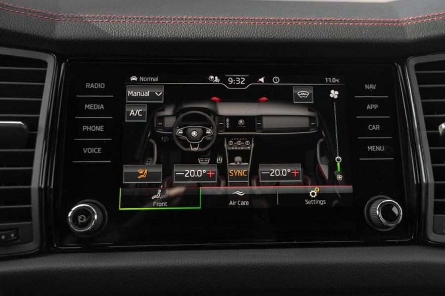 Синий Шкода Kodiaq 2022 в Вильнюс, объемом двигателя 2.00 л и пробегом 41 тыс. км за 36750 €, фото 14 на AUTOMOTO.COM.LV