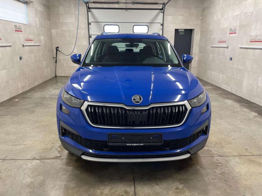 Zils Skoda Kodiaq 2022 Marijampole, ar dzinēja tilpumu 1.50 L un nobraukumu 198 tūkst. km par 18634 €, foto 3 vietnē AUTOMOTO.COM.LV