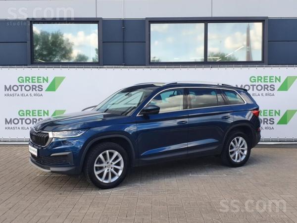 Синий Шкода Kodiaq 2022 в Рига, объемом двигателя 1.50 л и пробегом 87 тыс. км за 27500 €, фото 1 на AUTOMOTO.COM.LV