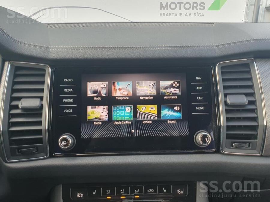 Zils Skoda Kodiaq 2022 Rīga, ar dzinēja tilpumu 1.50 L un nobraukumu 87 tūkst. km par 27500 €, foto 23 vietnē AUTOMOTO.COM.LV