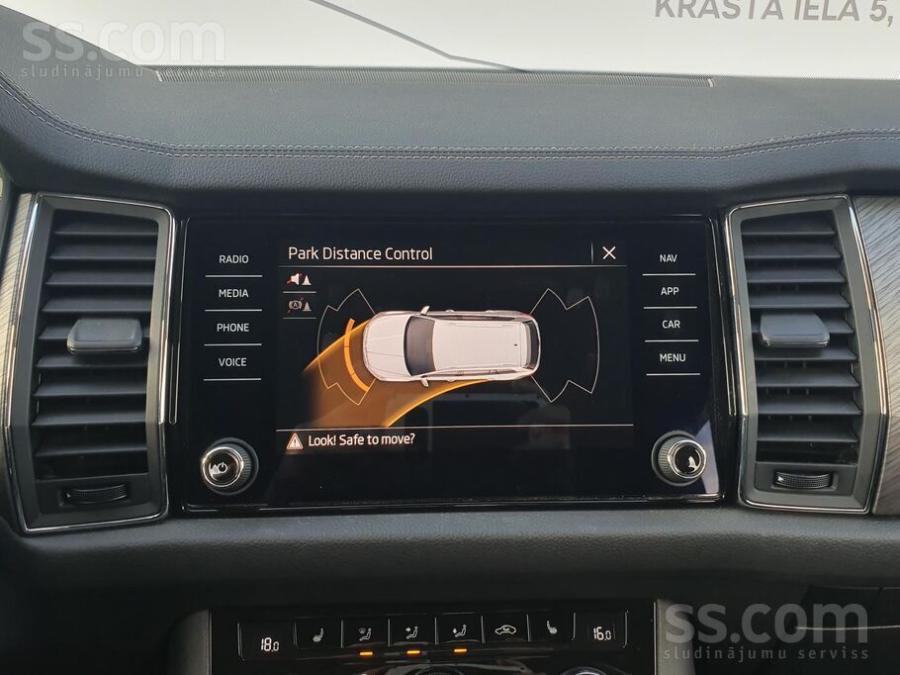 Zils Skoda Kodiaq 2022 Rīga, ar dzinēja tilpumu 1.50 L un nobraukumu 87 tūkst. km par 27500 €, foto 27 vietnē AUTOMOTO.COM.LV
