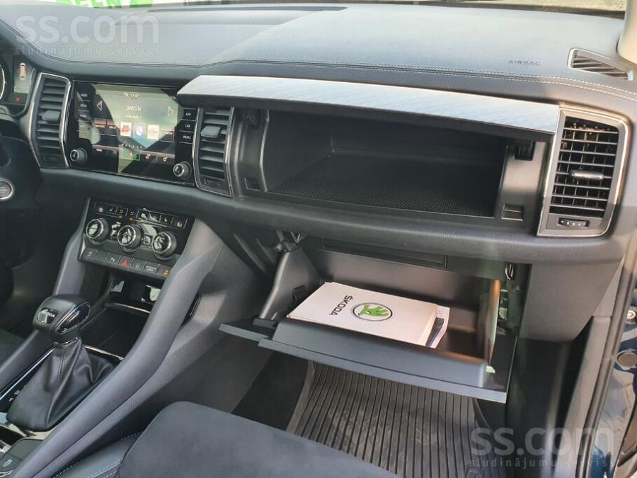 Zils Skoda Kodiaq 2022 Rīga, ar dzinēja tilpumu 1.50 L un nobraukumu 87 tūkst. km par 27500 €, foto 32 vietnē AUTOMOTO.COM.LV
