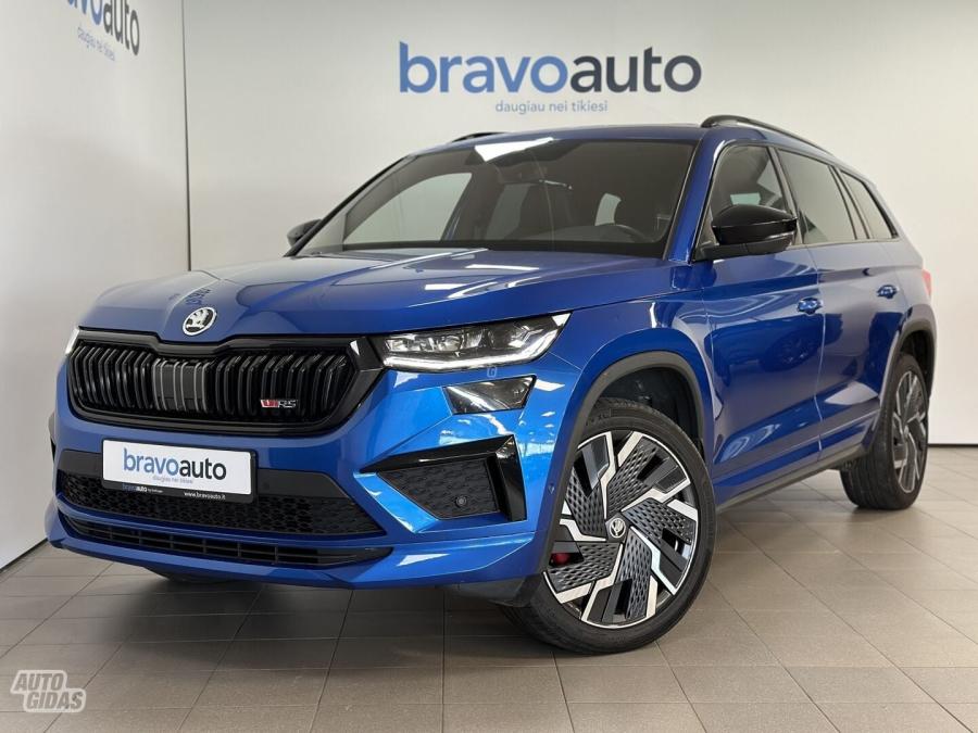 Синий Шкода Kodiaq 2022 в Вильнюс, объемом двигателя 2.00 л и пробегом 126 тыс. км за 35000 €, фото 1 на AUTOMOTO.COM.LV