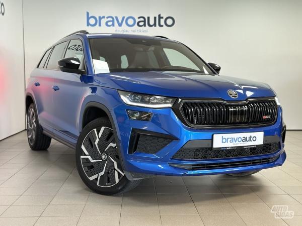 Синий Шкода Kodiaq 2022 в Вильнюс, объемом двигателя 2.00 л и пробегом 126 тыс. км за 35000 €, фото 2 на AUTOMOTO.COM.LV