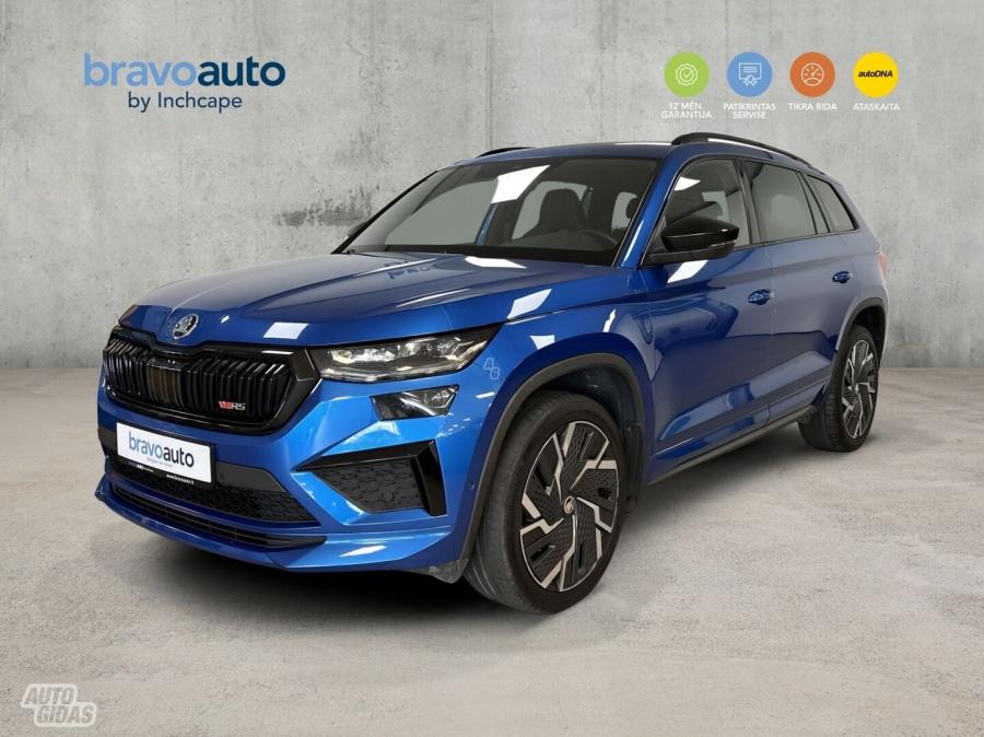 Синий Шкода Kodiaq 2022 в Вильнюс, объемом двигателя 2.00 л и пробегом 126 тыс. км за 35000 €, фото 5 на AUTOMOTO.COM.LV