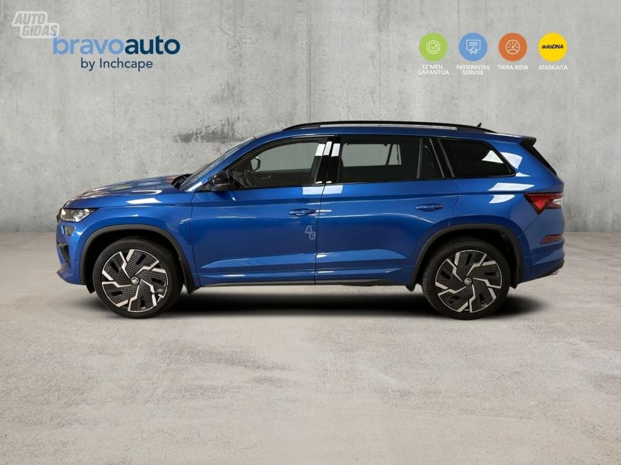 Синий Шкода Kodiaq 2022 в Вильнюс, объемом двигателя 2.00 л и пробегом 126 тыс. км за 35000 €, фото 6 на AUTOMOTO.COM.LV