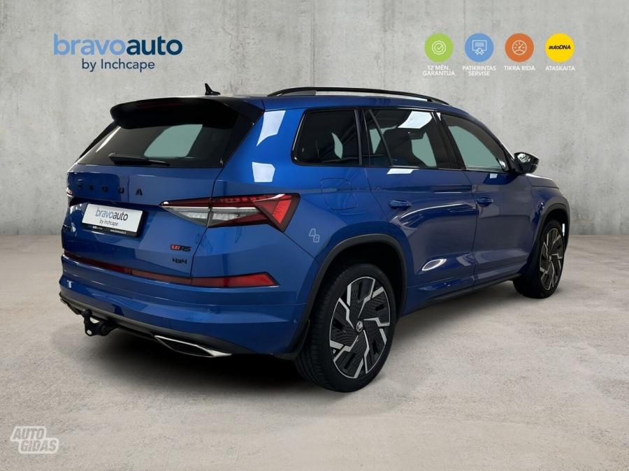 Синий Шкода Kodiaq 2022 в Вильнюс, объемом двигателя 2.00 л и пробегом 126 тыс. км за 35000 €, фото 9 на AUTOMOTO.COM.LV