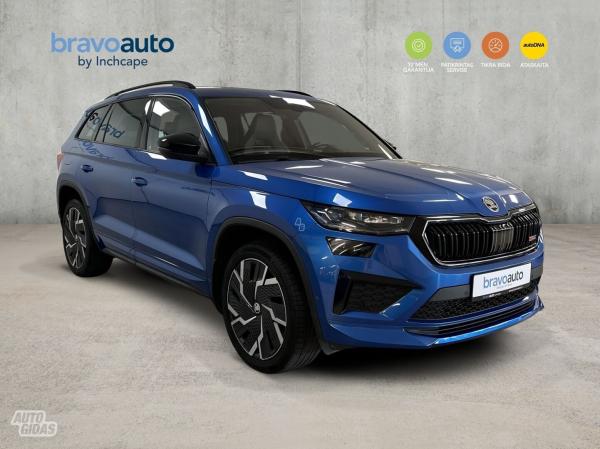 Синий Шкода Kodiaq 2022 в Вильнюс, объемом двигателя 2.00 л и пробегом 126 тыс. км за 35000 €, фото 9 на AUTOMOTO.COM.LV