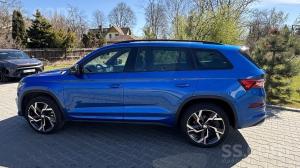 Синий Шкода Kodiaq 2022 в Рига, объемом двигателя 2.00 л и пробегом 48 тыс. км за 34000 €, фото 3 на AUTOMOTO.COM.LV
