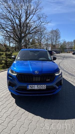 Синий Шкода Kodiaq 2022 в Рига, объемом двигателя 2.00 л и пробегом 48 тыс. км за 34000 €, фото 4 на AUTOMOTO.COM.LV