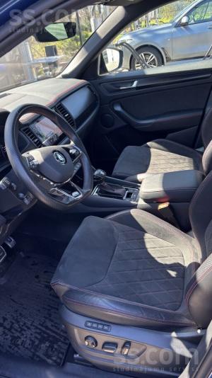 Синий Шкода Kodiaq 2022 в Рига, объемом двигателя 2.00 л и пробегом 48 тыс. км за 34000 €, фото 7 на AUTOMOTO.COM.LV