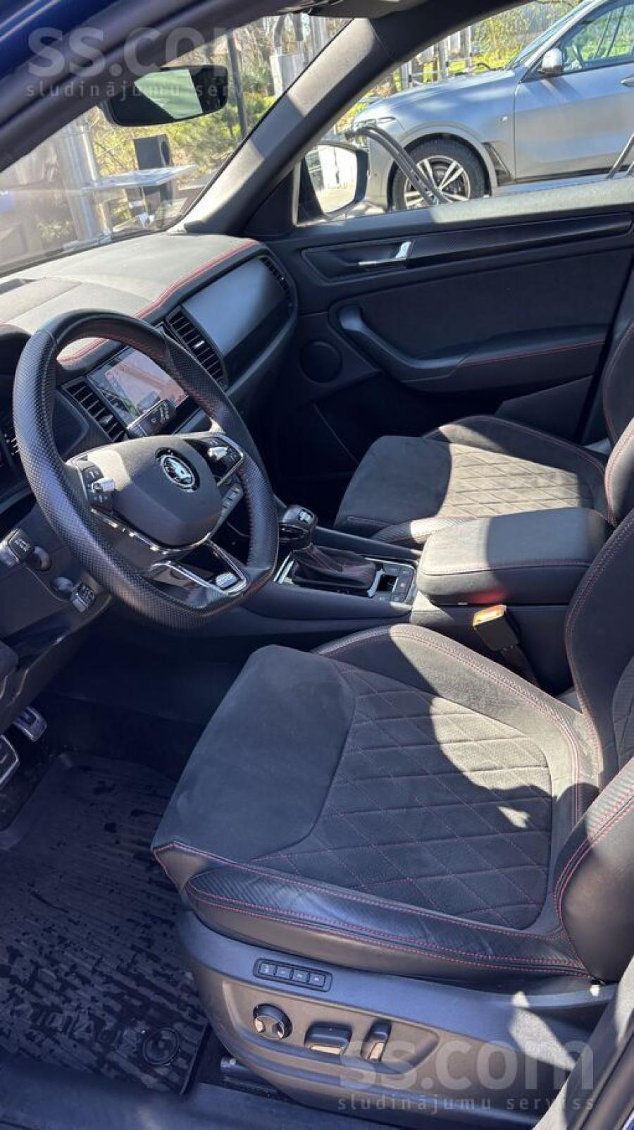 Синий Шкода Kodiaq 2022 в Рига, объемом двигателя 2.00 л и пробегом 48 тыс. км за 34000 €, фото 7 на AUTOMOTO.COM.LV