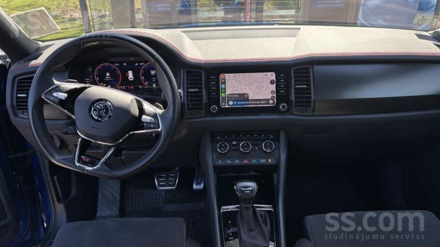 Синий Шкода Kodiaq 2022 в Рига, объемом двигателя 2.00 л и пробегом 48 тыс. км за 34000 €, фото 11 на AUTOMOTO.COM.LV