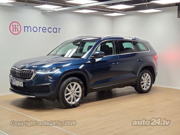 Синий Шкода Kodiaq 2022 в Таллин, объемом двигателя 2.00 л и пробегом 115 тыс. км за 29900 €, фото 1 на AUTOMOTO.COM.LV