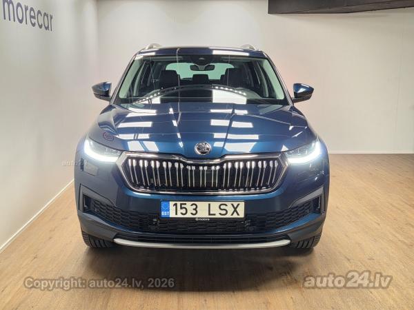 Синий Шкода Kodiaq 2022 в Таллин, объемом двигателя 2.00 л и пробегом 115 тыс. км за 29900 €, фото 2 на AUTOMOTO.COM.LV