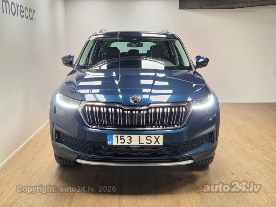 Zils Skoda Kodiaq 2022 Tallina, ar dzinēja tilpumu 2.00 L un nobraukumu 115 tūkst. km par 29900 €, foto 3 vietnē AUTOMOTO.COM.LV