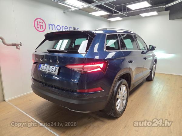 Синий Шкода Kodiaq 2022 в Таллин, объемом двигателя 2.00 л и пробегом 115 тыс. км за 29900 €, фото 6 на AUTOMOTO.COM.LV