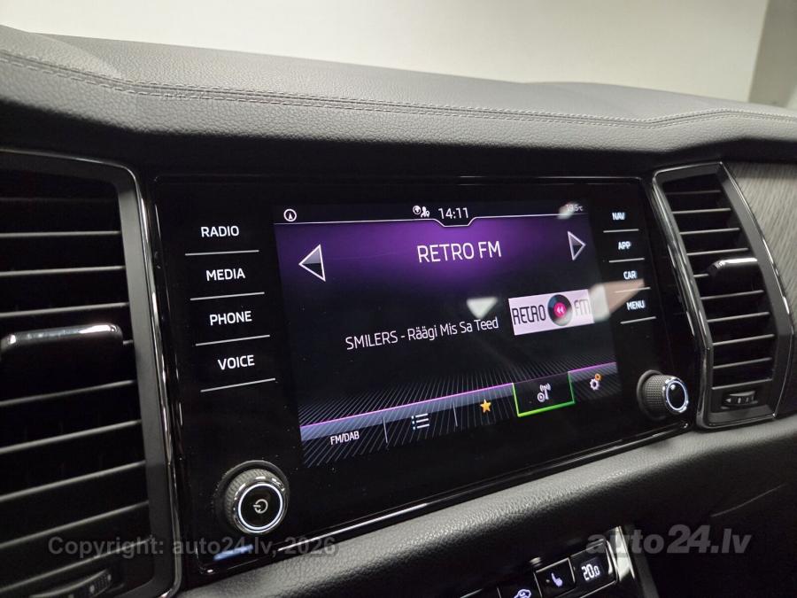 Zils Skoda Kodiaq 2022 Tallina, ar dzinēja tilpumu 2.00 L un nobraukumu 115 tūkst. km par 29900 €, foto 10 vietnē AUTOMOTO.COM.LV