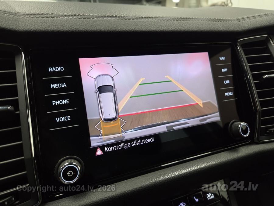 Zils Skoda Kodiaq 2022 Tallina, ar dzinēja tilpumu 2.00 L un nobraukumu 115 tūkst. km par 29900 €, foto 11 vietnē AUTOMOTO.COM.LV