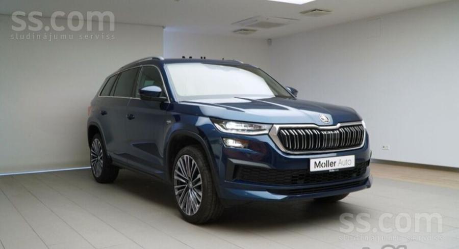 Zils Skoda Kodiaq 2022 Rīga, ar dzinēja tilpumu 2.00 L un nobraukumu 0 tūkst. km par 30000 €, foto 1 vietnē AUTOMOTO.COM.LV
