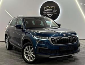 Синий Шкода Kodiaq 2022 в Мариямполе, объемом двигателя 1.97 л и пробегом 162 тыс. км за 26500 €, фото  на AUTOMOTO.COM.LV