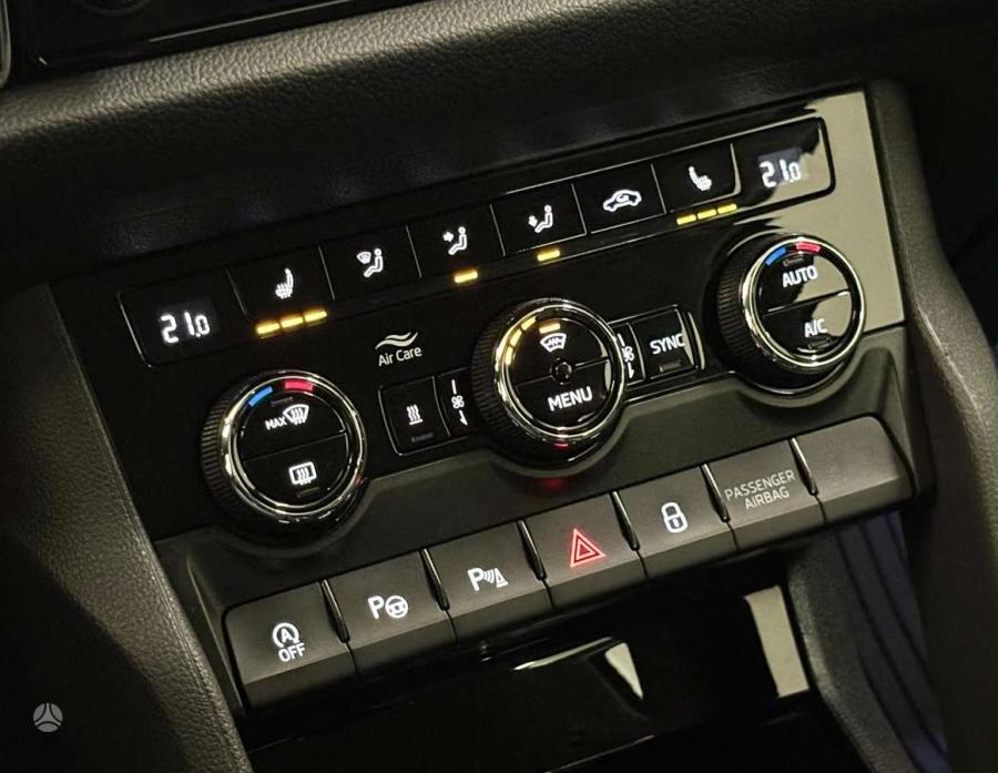 Синий Шкода Kodiaq 2022 в Мариямполе, объемом двигателя 1.97 л и пробегом 162 тыс. км за 26500 €, фото 13 на AUTOMOTO.COM.LV