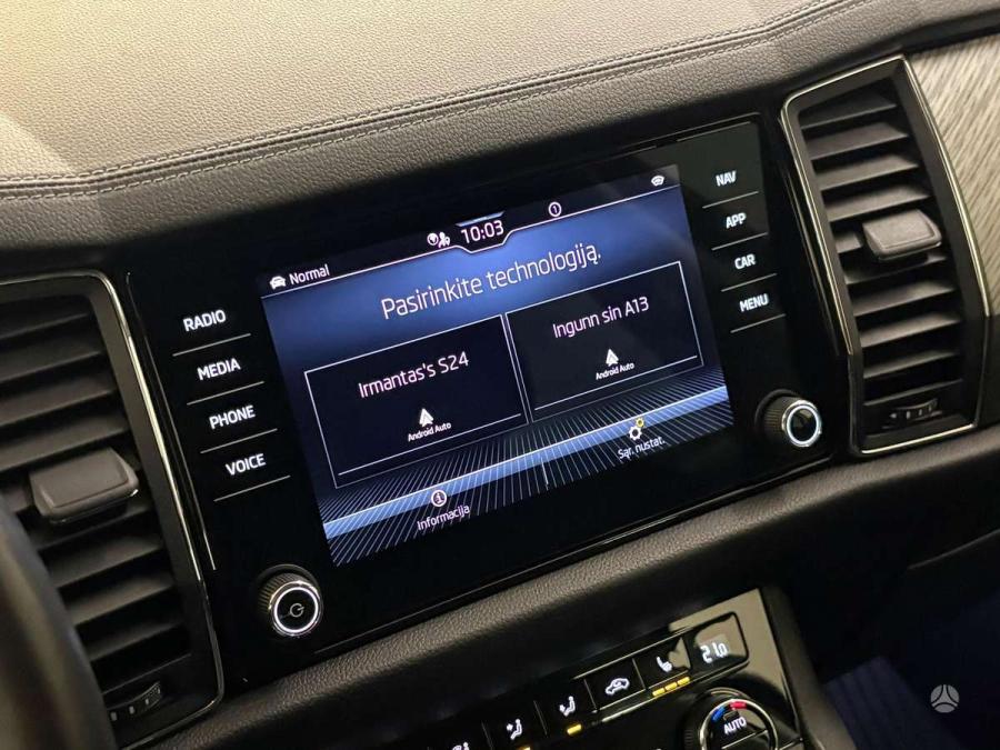 Синий Шкода Kodiaq 2022 в Мариямполе, объемом двигателя 1.97 л и пробегом 162 тыс. км за 26500 €, фото 24 на AUTOMOTO.COM.LV